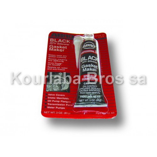 Κόλλα Σιλικόνης Abro 85gr Μαύρη